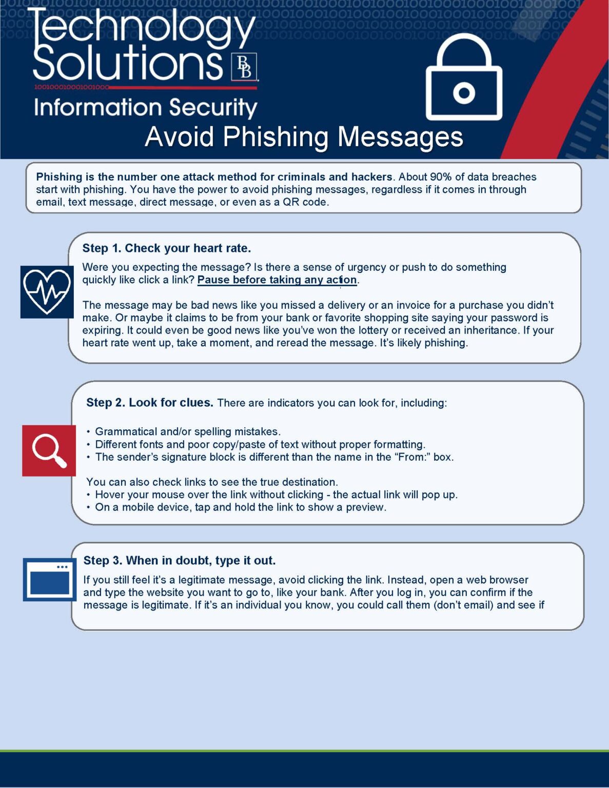 Thwart phishing scams and protect your data [infographic] - Preferred ...